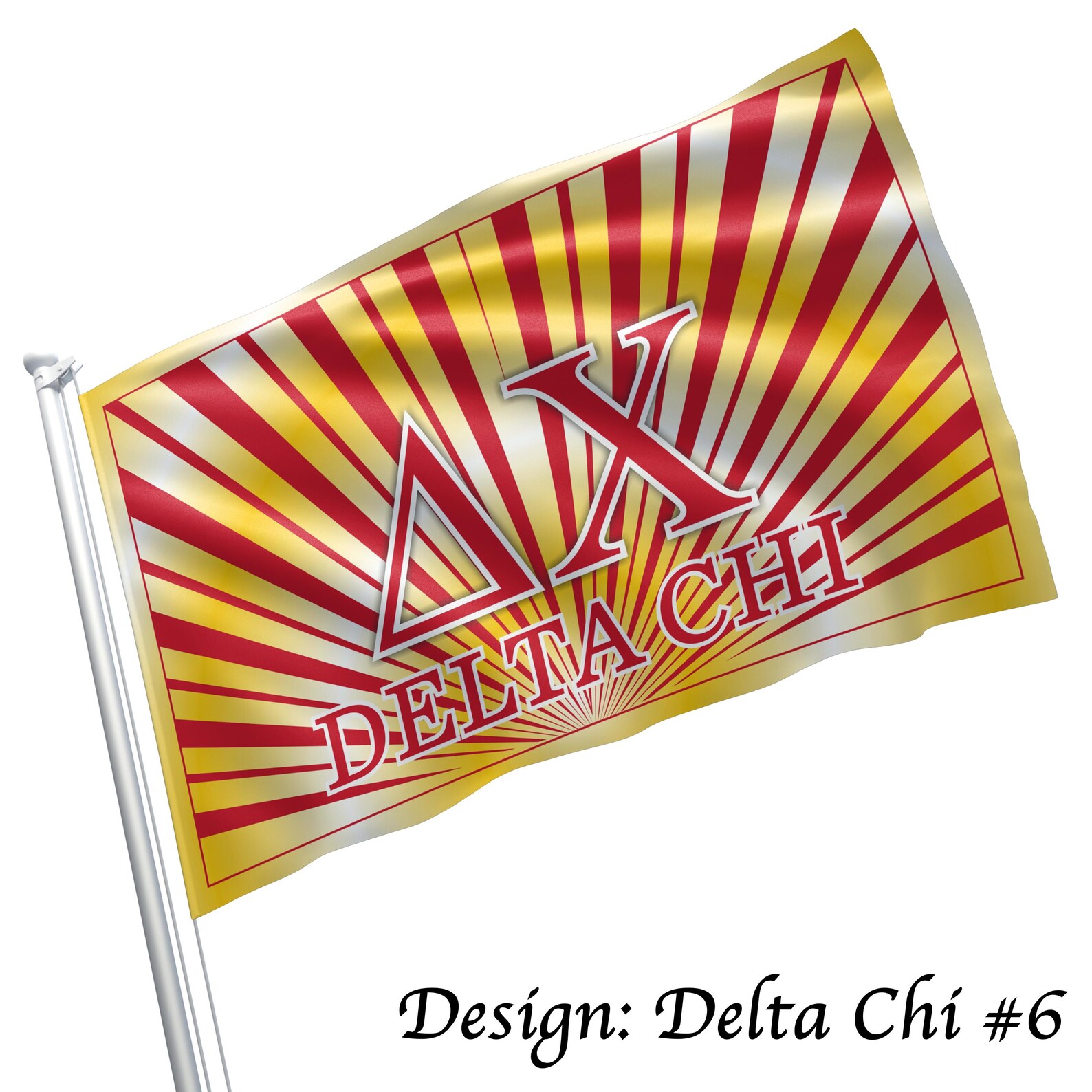 Delta Chi Officially Licensed Flag Banner - Etsy