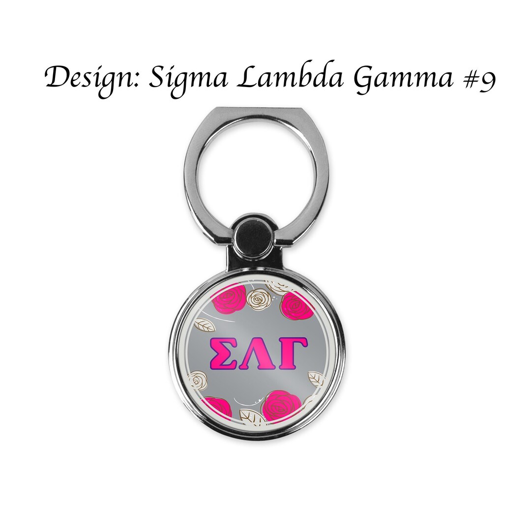 Sigma Lambda Gamma Ring Stand Phone Holder (round) - Etsy