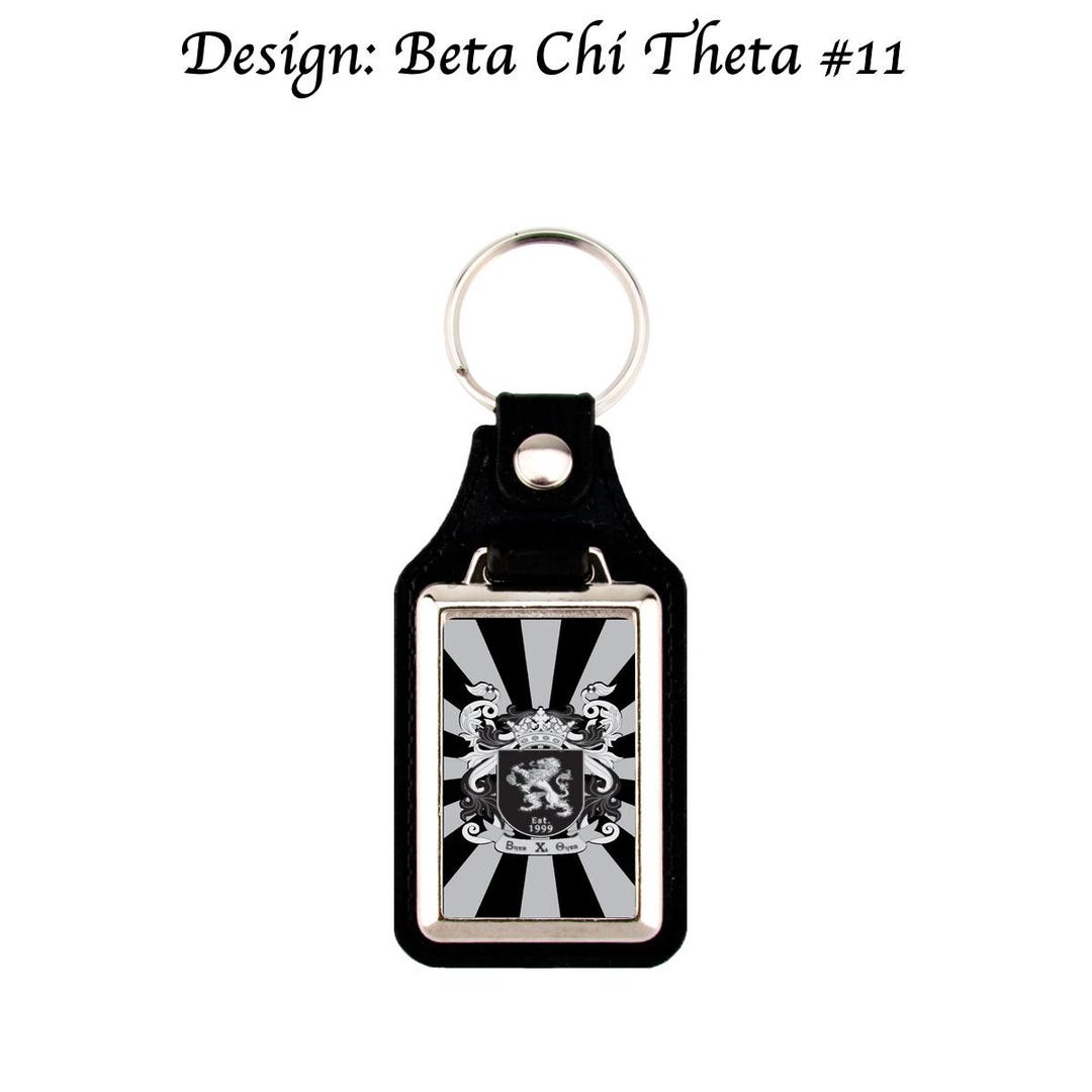 Beta Chi Theta Keychain Key Chain Keyring - Etsy