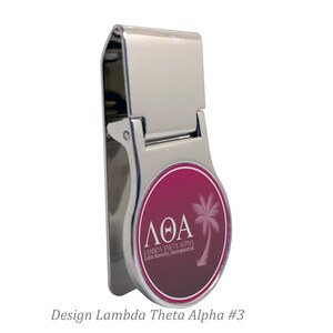 Lambda Theta Alpha Money Clip Round - Etsy