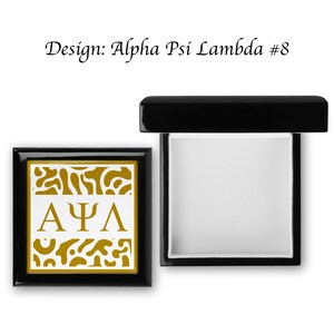 Alpha Psi Lambda Wooden Keepsake Box - Etsy