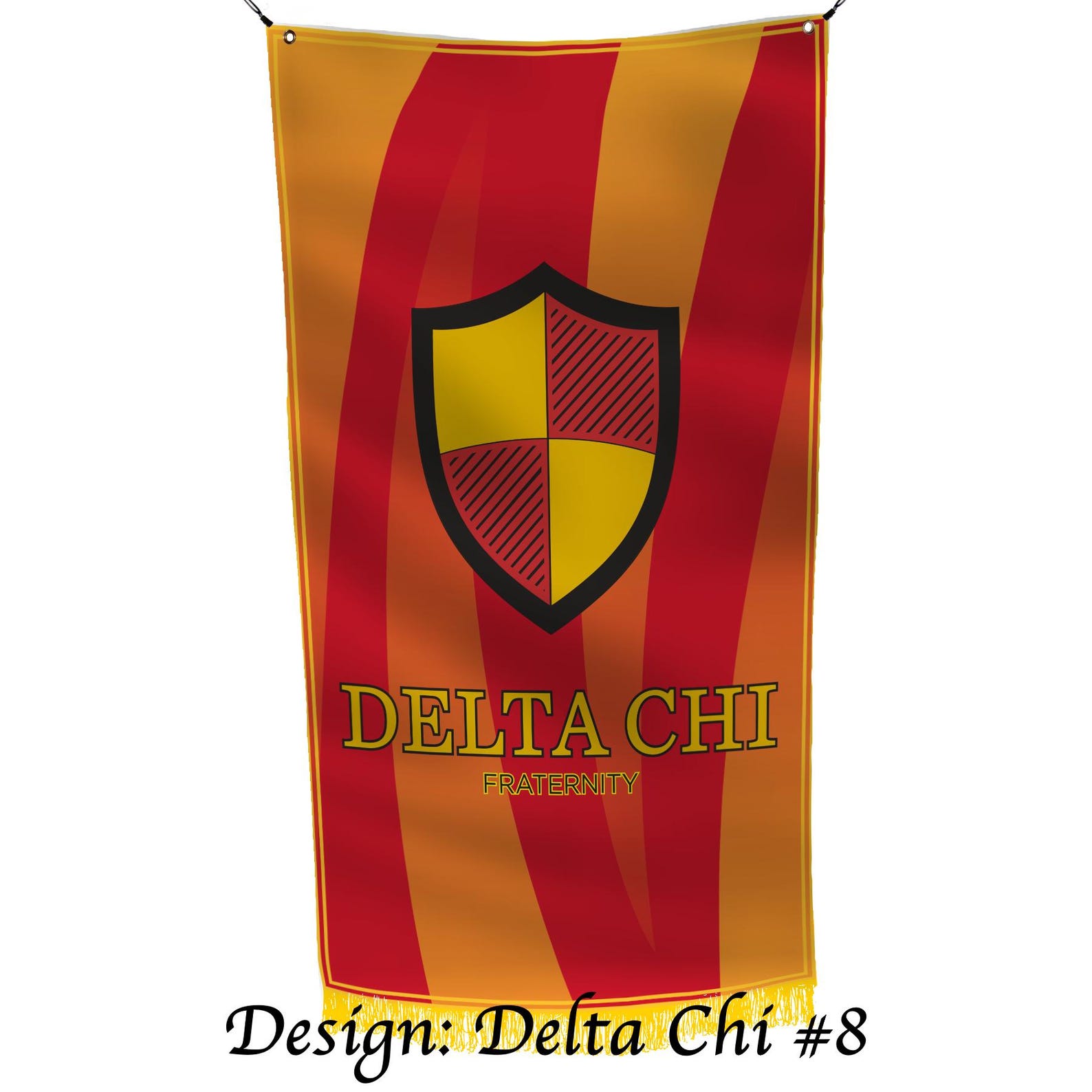 Delta Chi Officially Licensed Flag Banner - Etsy