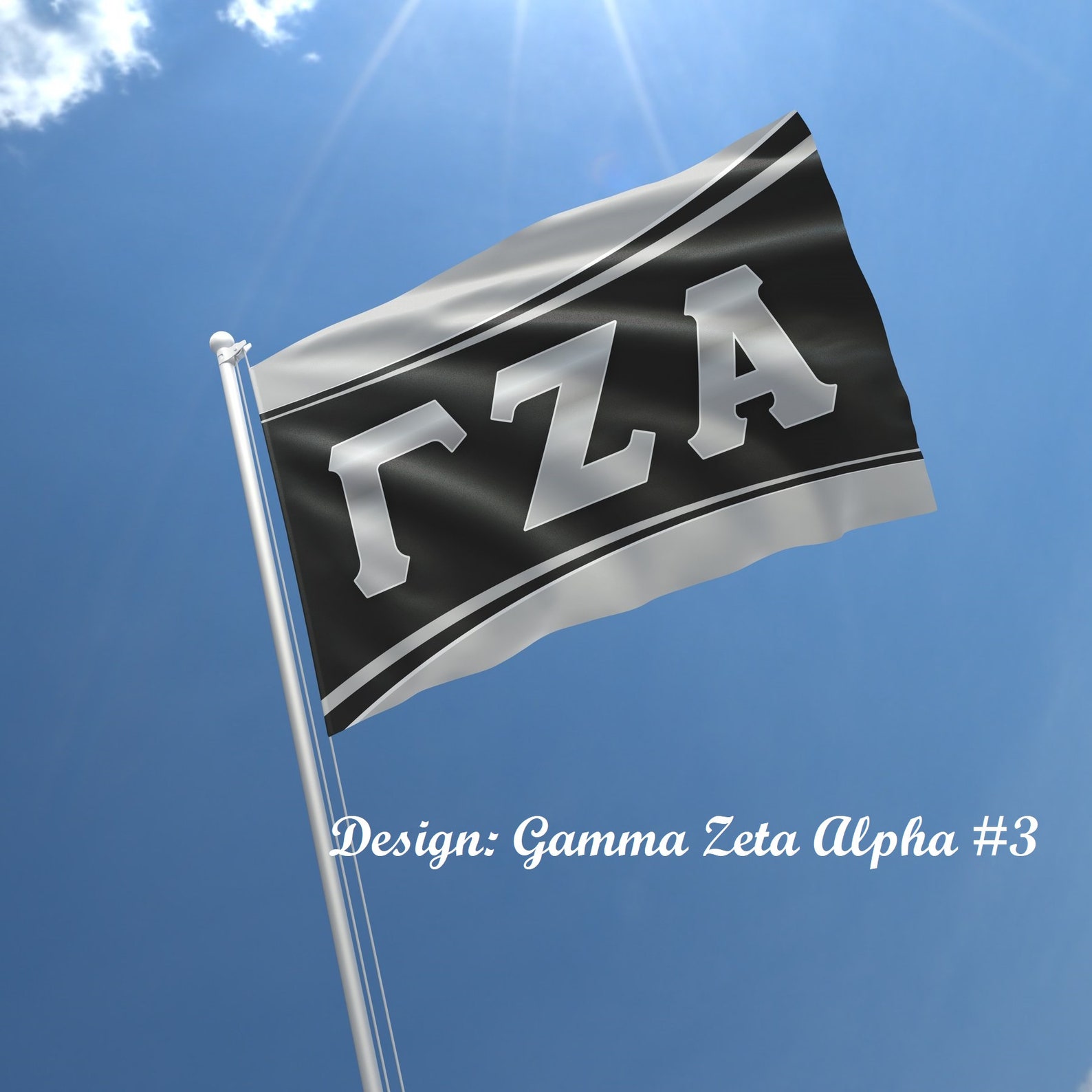 Gamma Zeta Alpha Officially Licensed Flag Banner - Etsy