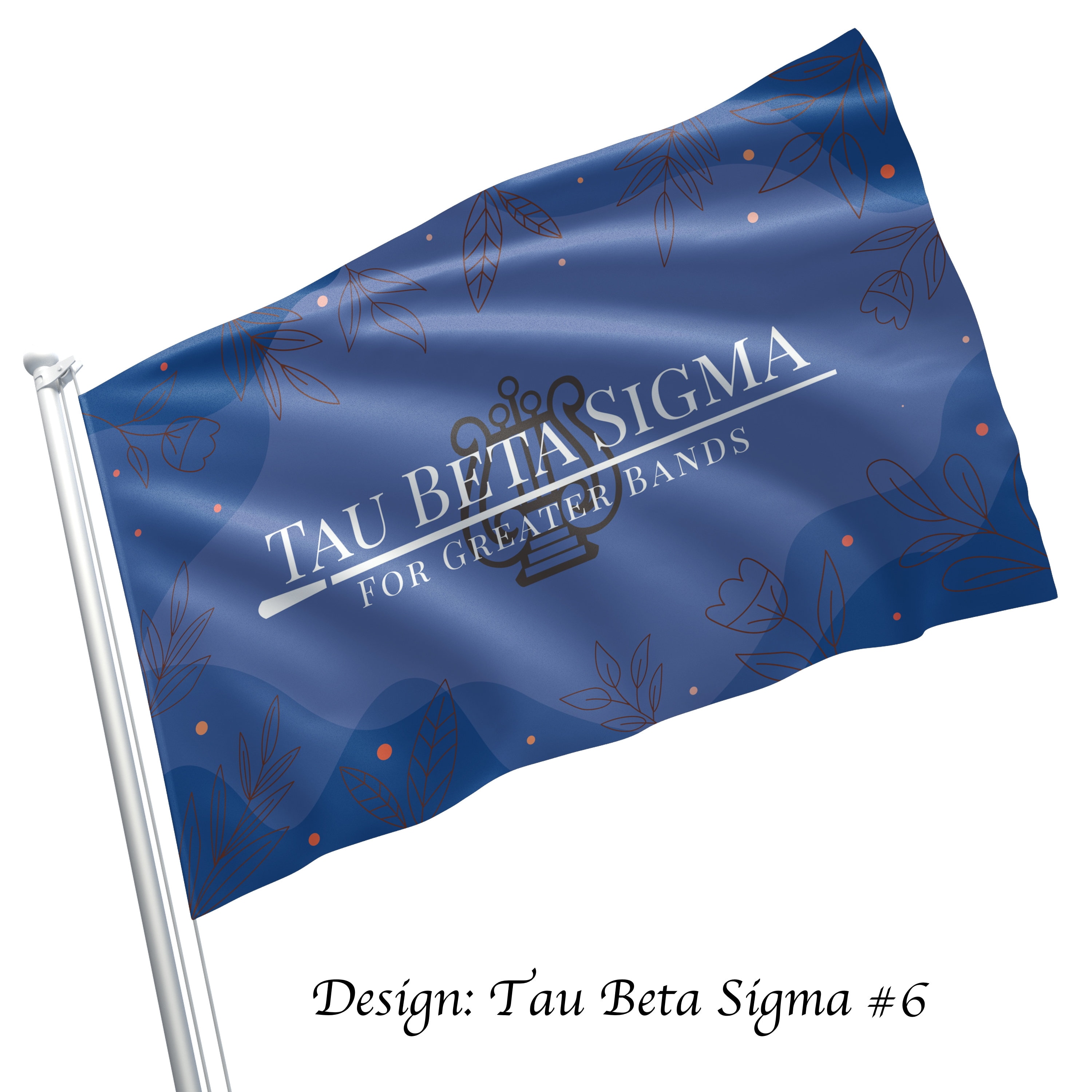 Tau Beta Sigma Officially Licensed Flag Banner - Etsy