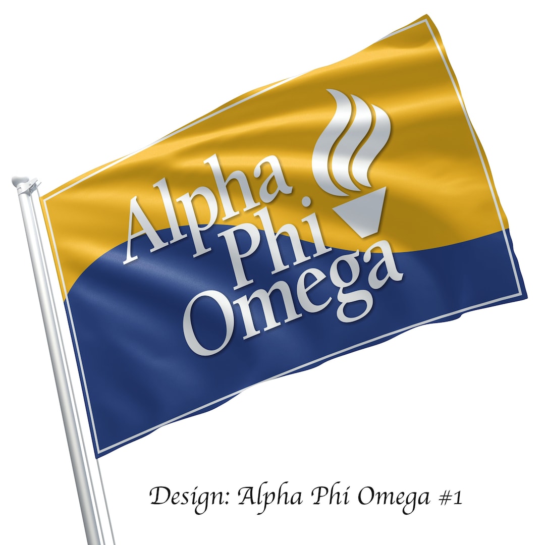 Alpha Phi Omega Officially Licensed Flag Banner - Etsy