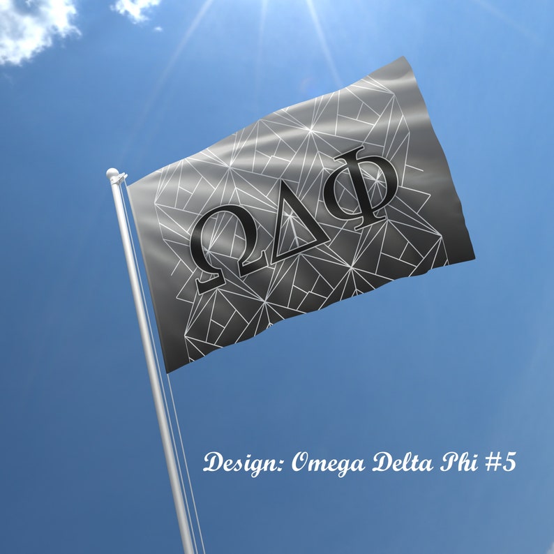 Omega Delta Phi Officially Licensed Flag Banner - Etsy
