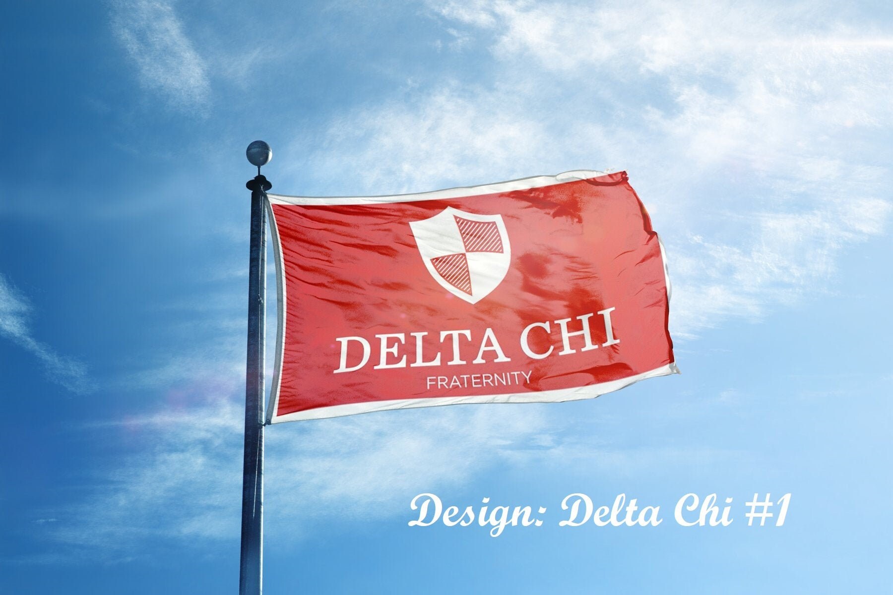 Delta Chi Officially Licensed Flag Banner - Etsy