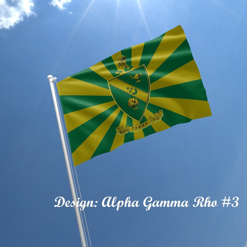 Alpha Gamma Rho Officially Licensed Flag Banner - Etsy