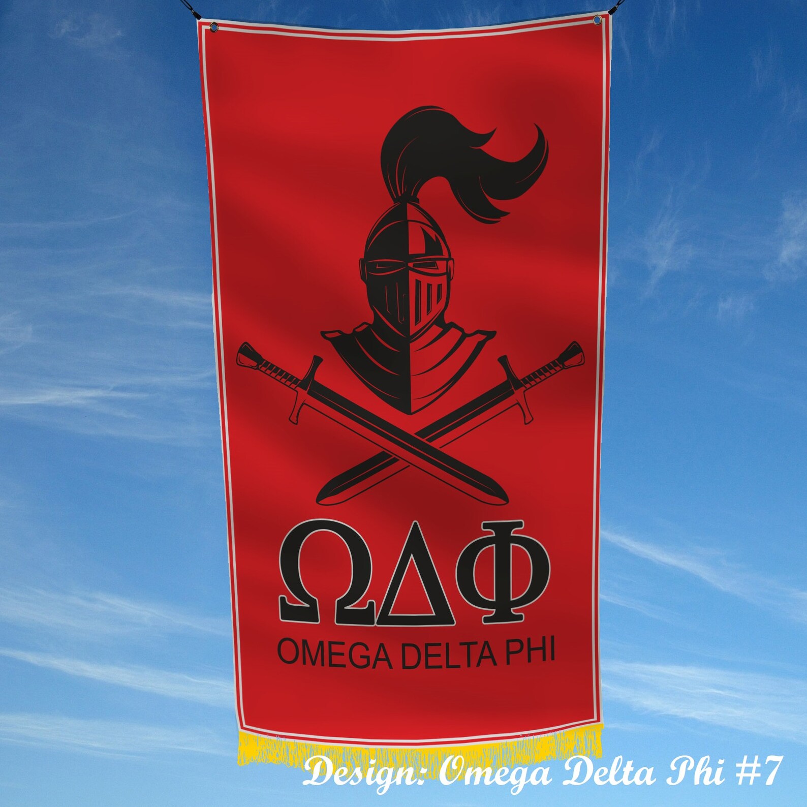 Omega Delta Phi Officially Licensed Flag Banner - Etsy