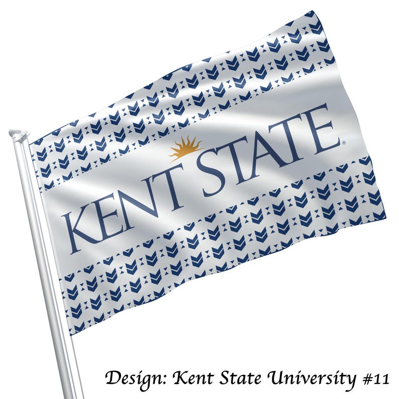 Kent State University Officially Licensed Flag Banner - Etsy