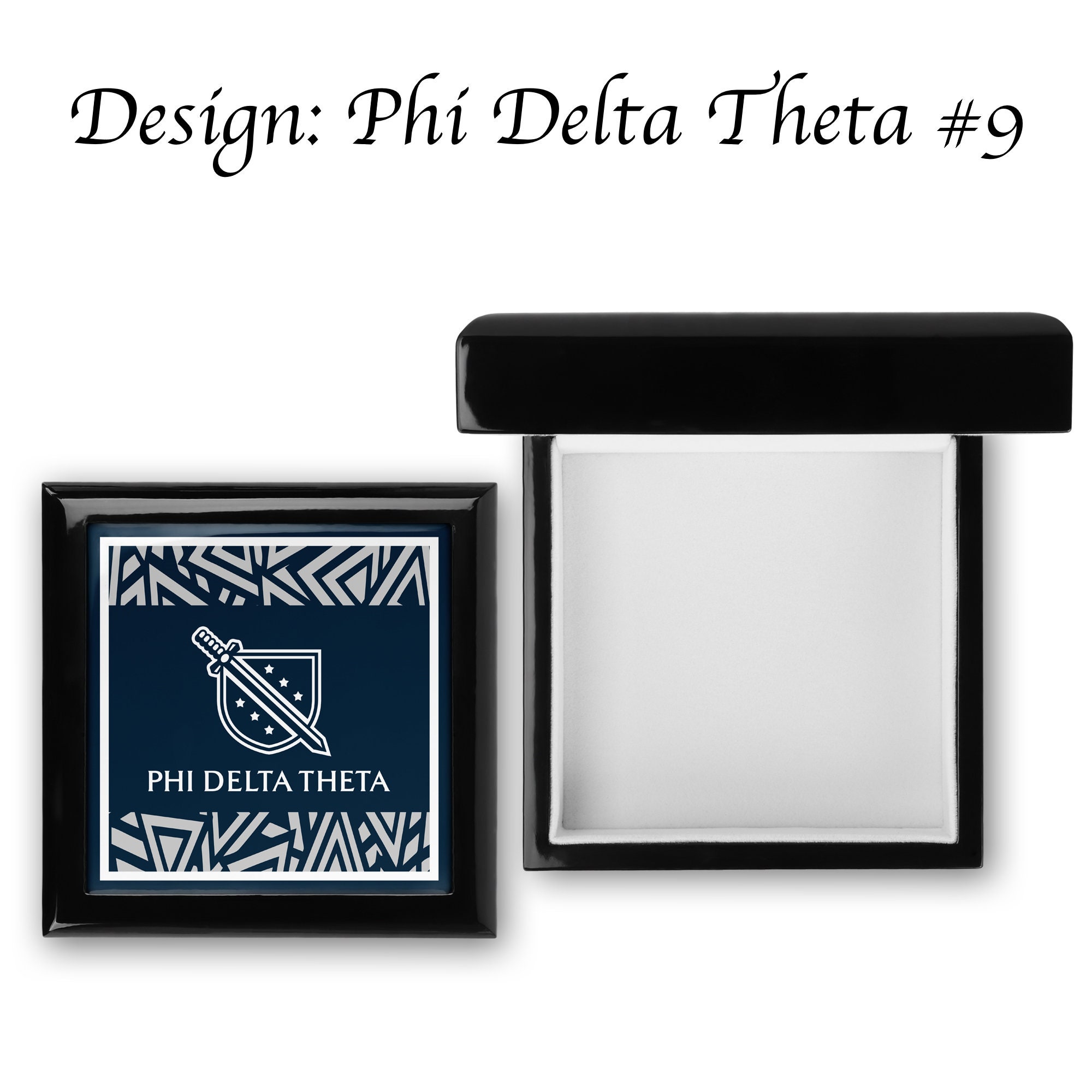 Phi Delta Theta Wooden Keepsake Box - Etsy