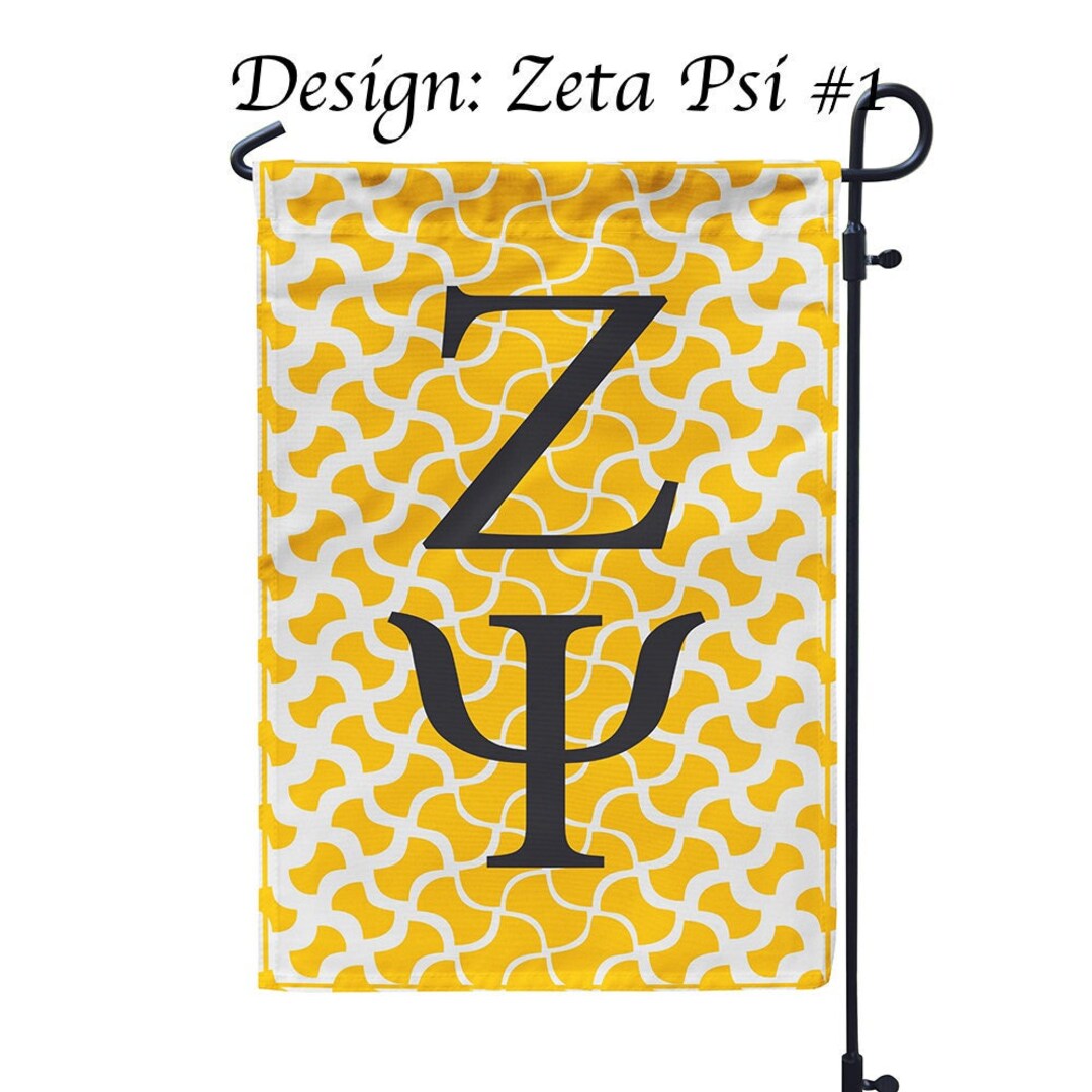 Zeta Psi Garden Flag Banner - Etsy