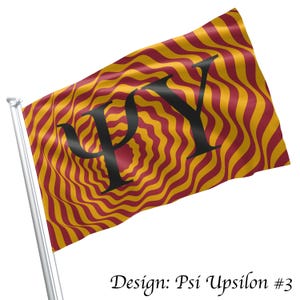 Psi Upsilon Officially Licensed Flag Banner - Etsy