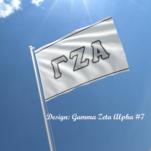 Gamma Zeta Alpha Officially Licensed Flag Banner - Etsy