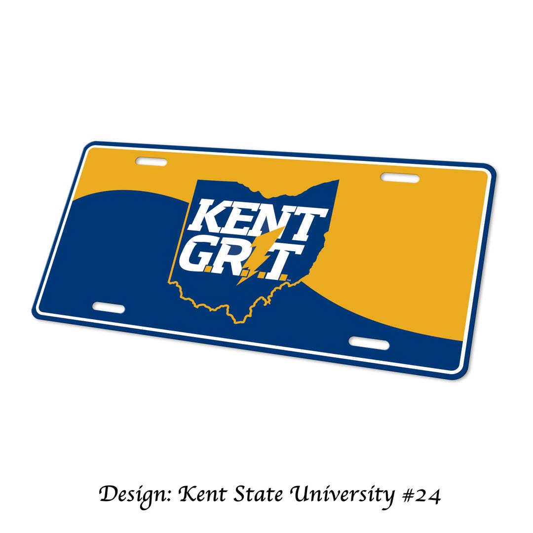 Kent State University License Plate - Etsy