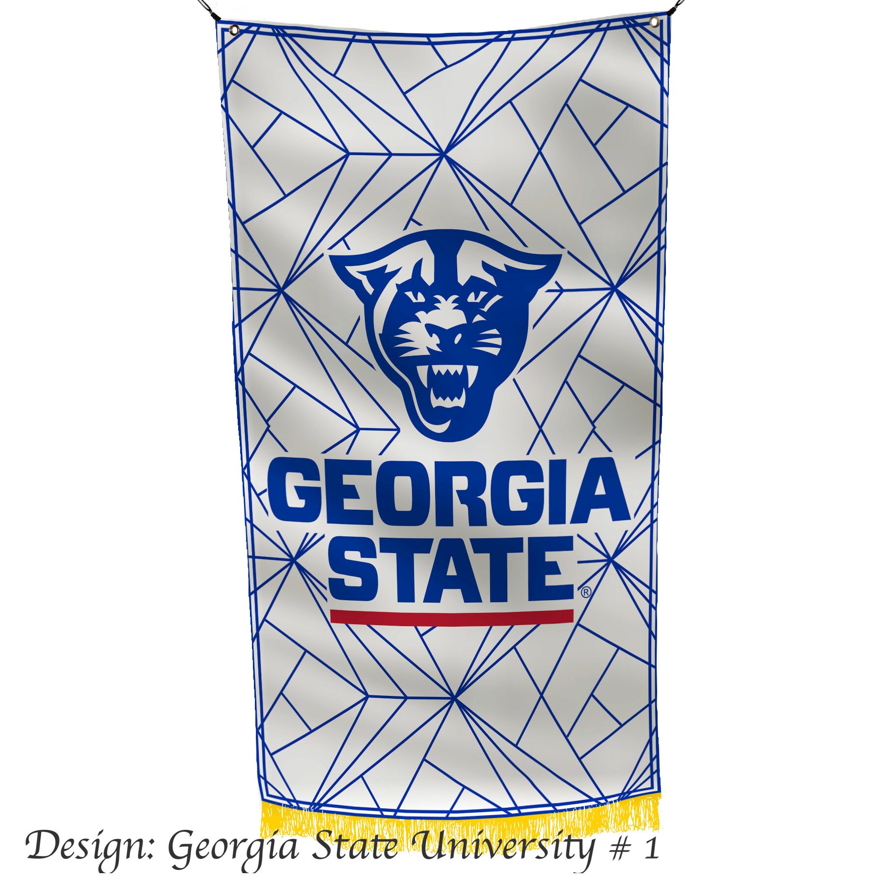 Georgia State University Greek Life Licensed Flag Banner - Etsy