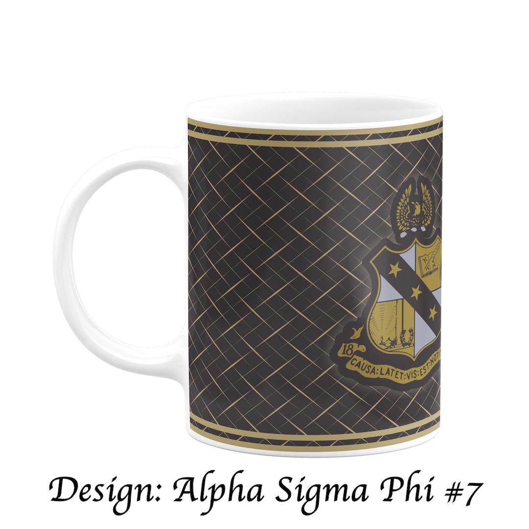 Alpha Sigma Phi Coffee Mug 11 OZ - Etsy UK