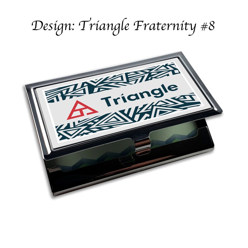 Triangle Business Card Holder - Etsy