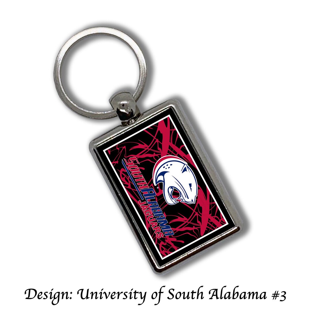 University of South Alabama Key Chain Metallic - Etsy