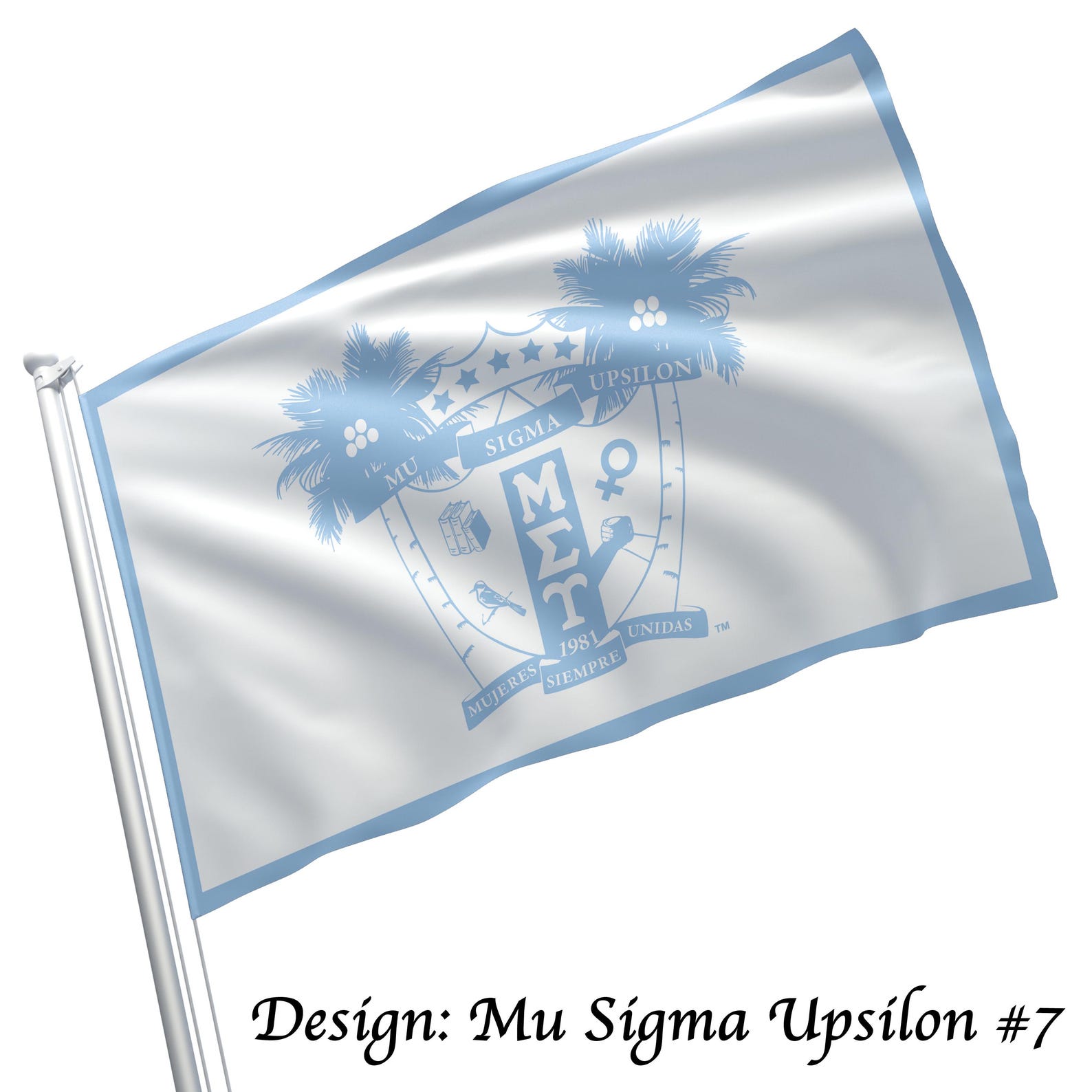Mu Sigma Upsilon Officially Licensed Flag Banner - Etsy