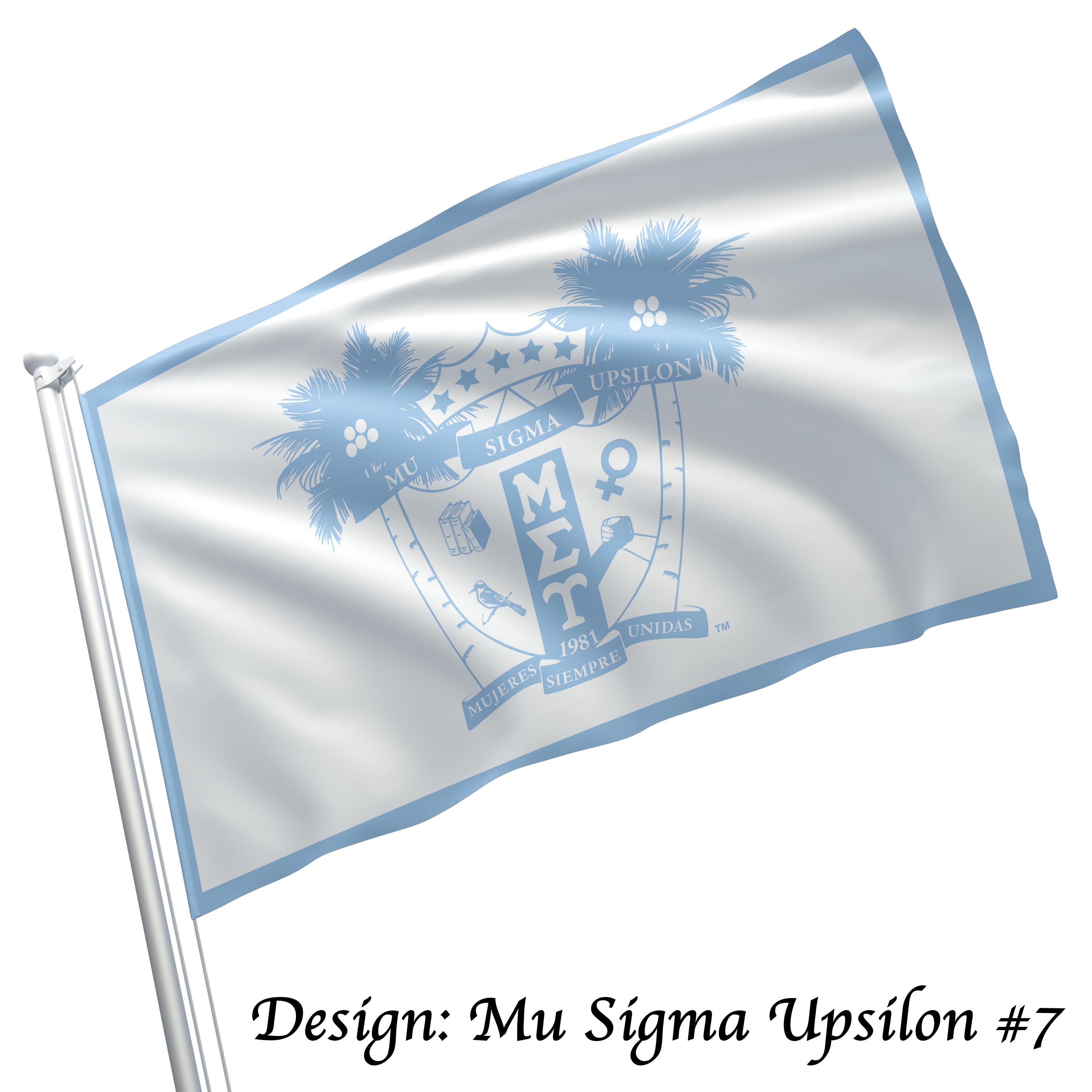 Mu Sigma Upsilon Officially Licensed Flag Banner - Etsy