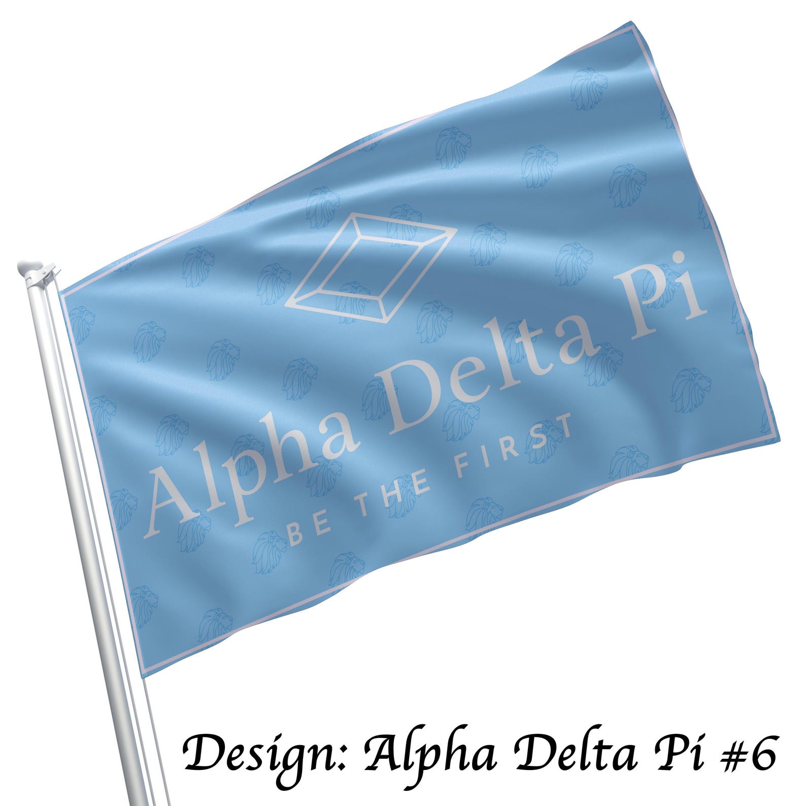 Alpha Delta Pi Officially Licensed Flag Banner - Etsy