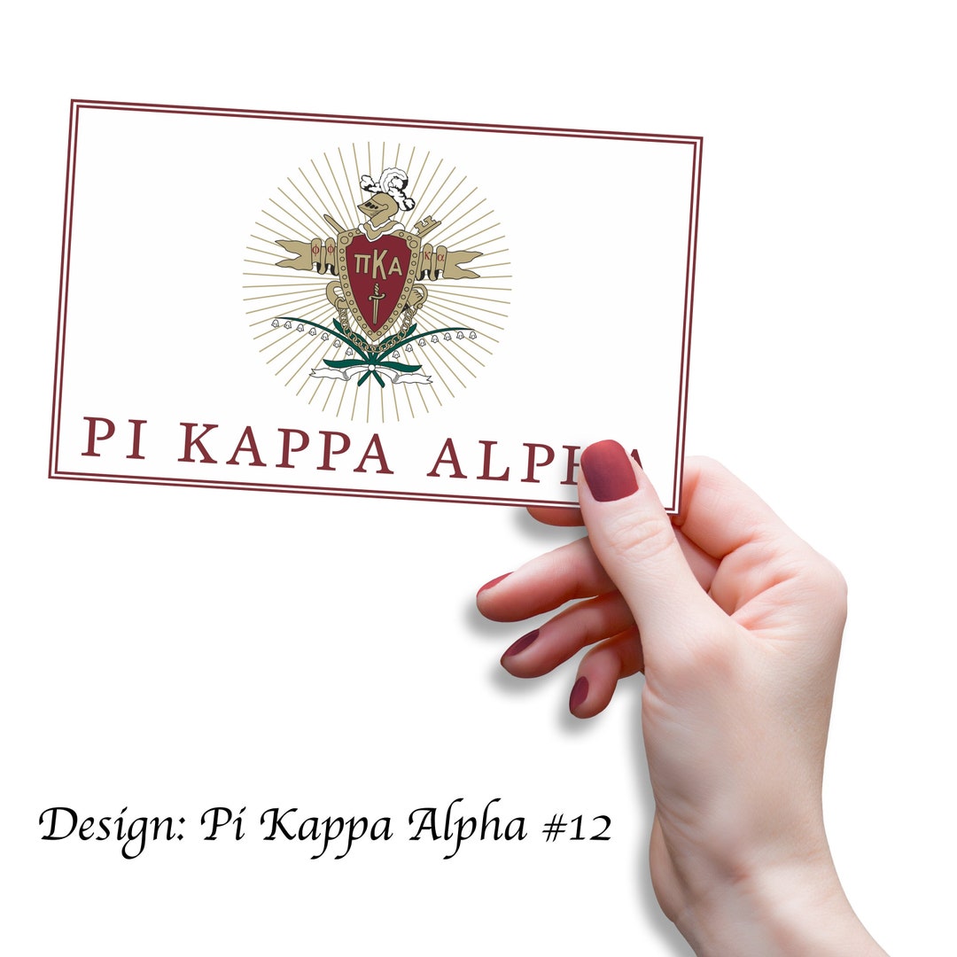 Pi Kappa Alpha Decal Sticker - Etsy