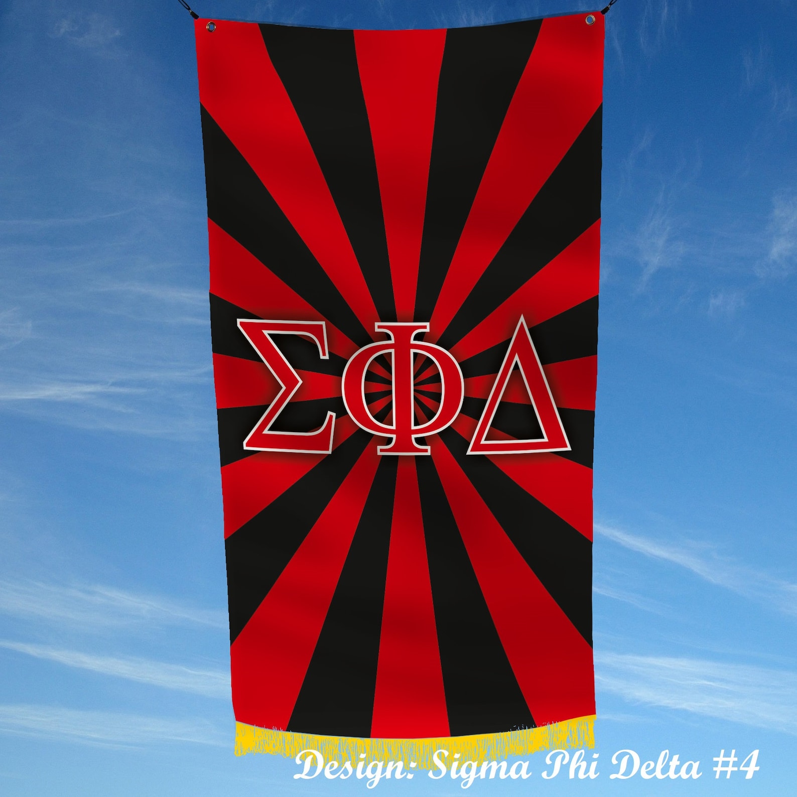 Sigma Phi Delta Officially Licensed Flag Banner - Etsy
