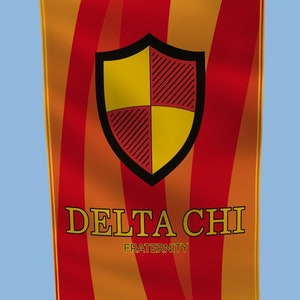 Delta Chi Officially Licensed Flag Banner - Etsy
