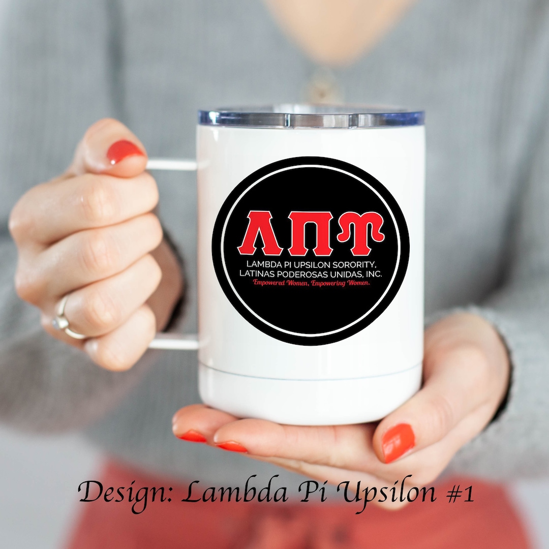 Lambda Pi Upsilon Stainless Steel Travel Mug 13 OZ With Lid - Etsy