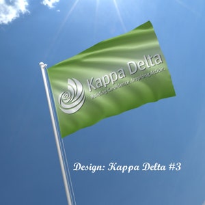 Kappa Delta Officially Licensed Flag Banner | Etsy