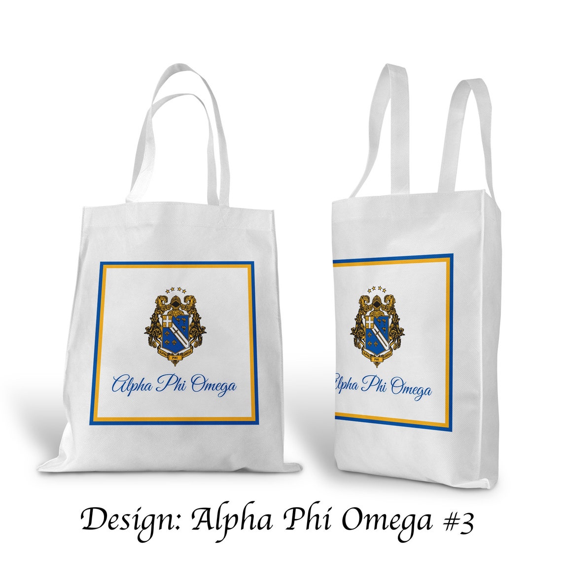 Alpha Phi Omega Canvas Tote Bag - Etsy