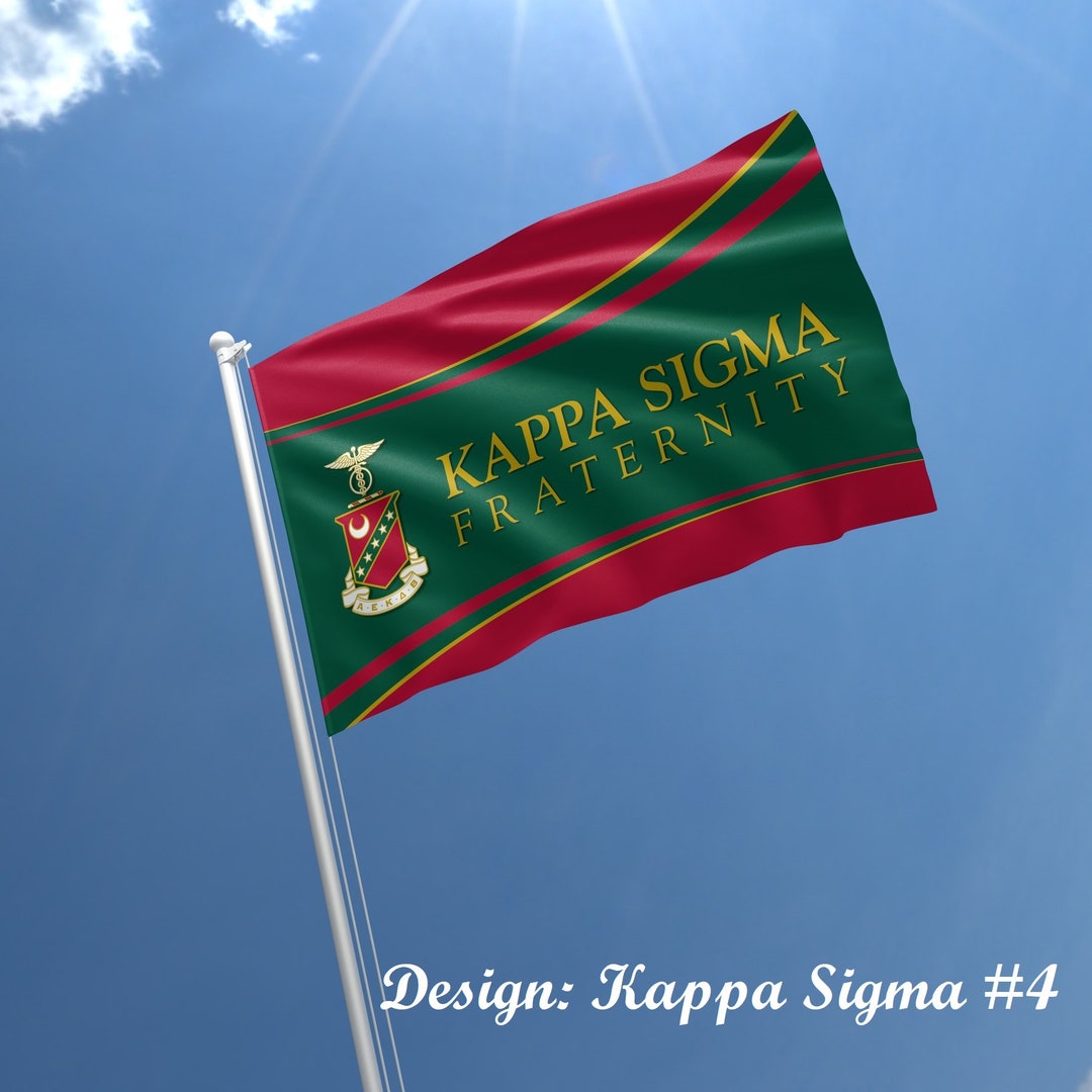 Bandera de Kappa Sigma: producto con licencia oficial - Etsy España