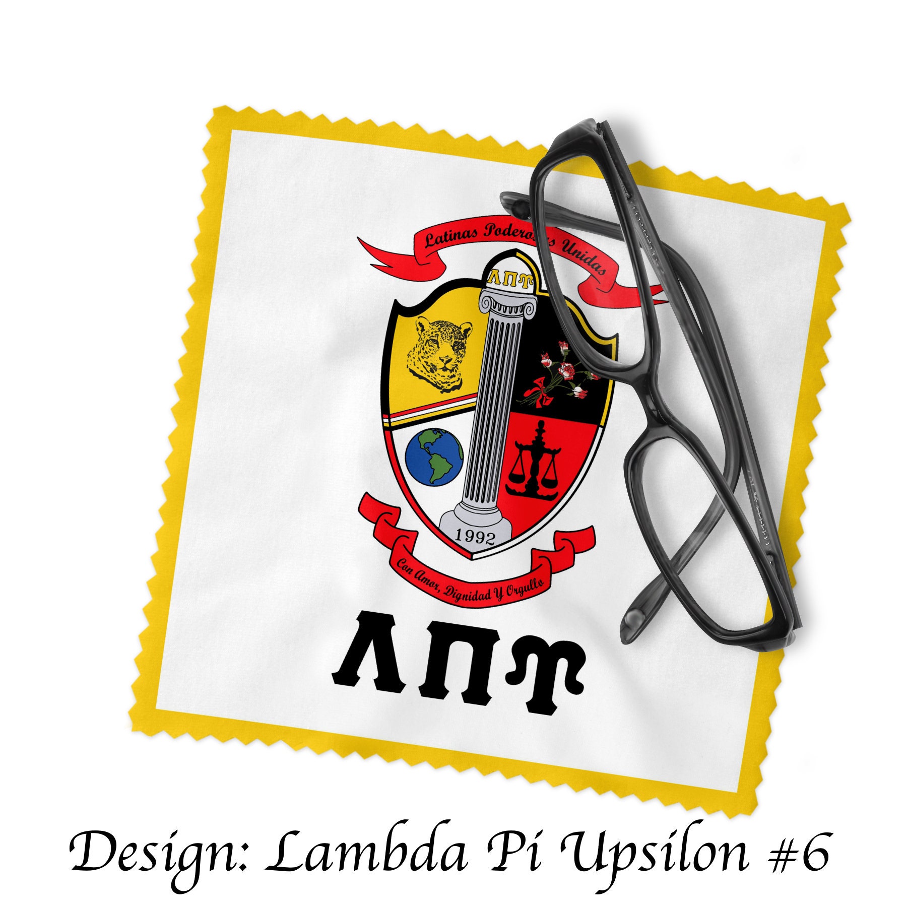 Lambda Pi Upsilon Eyeglass Cleaner & Microfiber Cleaning Cloth - Etsy