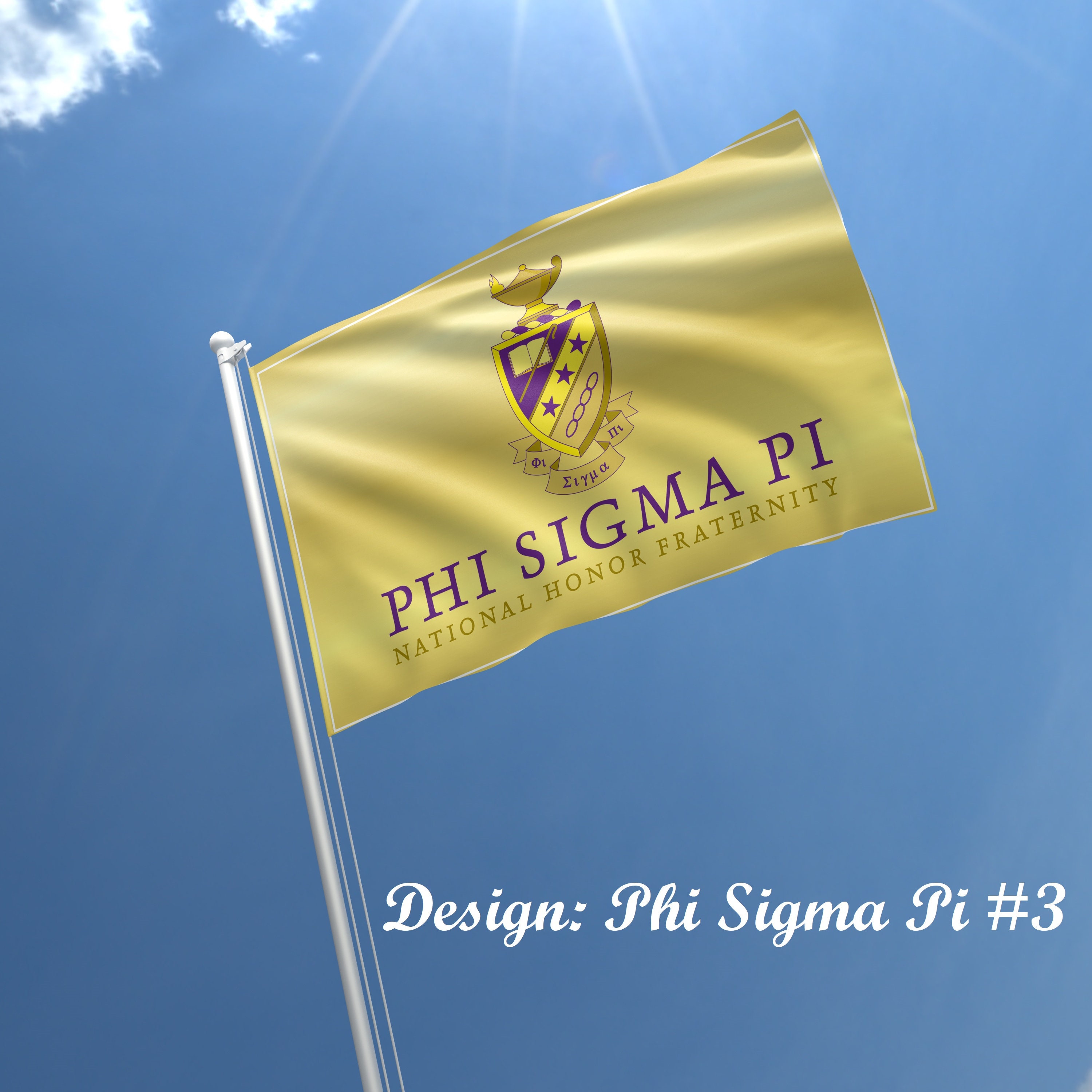 Phi Sigma Pi Flag Banner Officially Licensed | Etsy