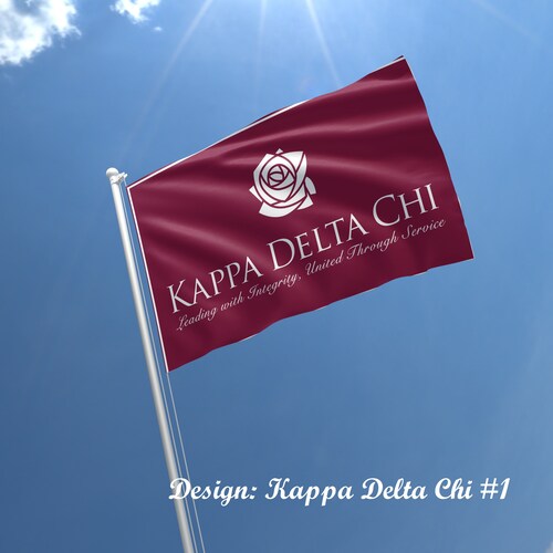 Kappa Delta Chi Officially Licensed Flag Banner - Etsy