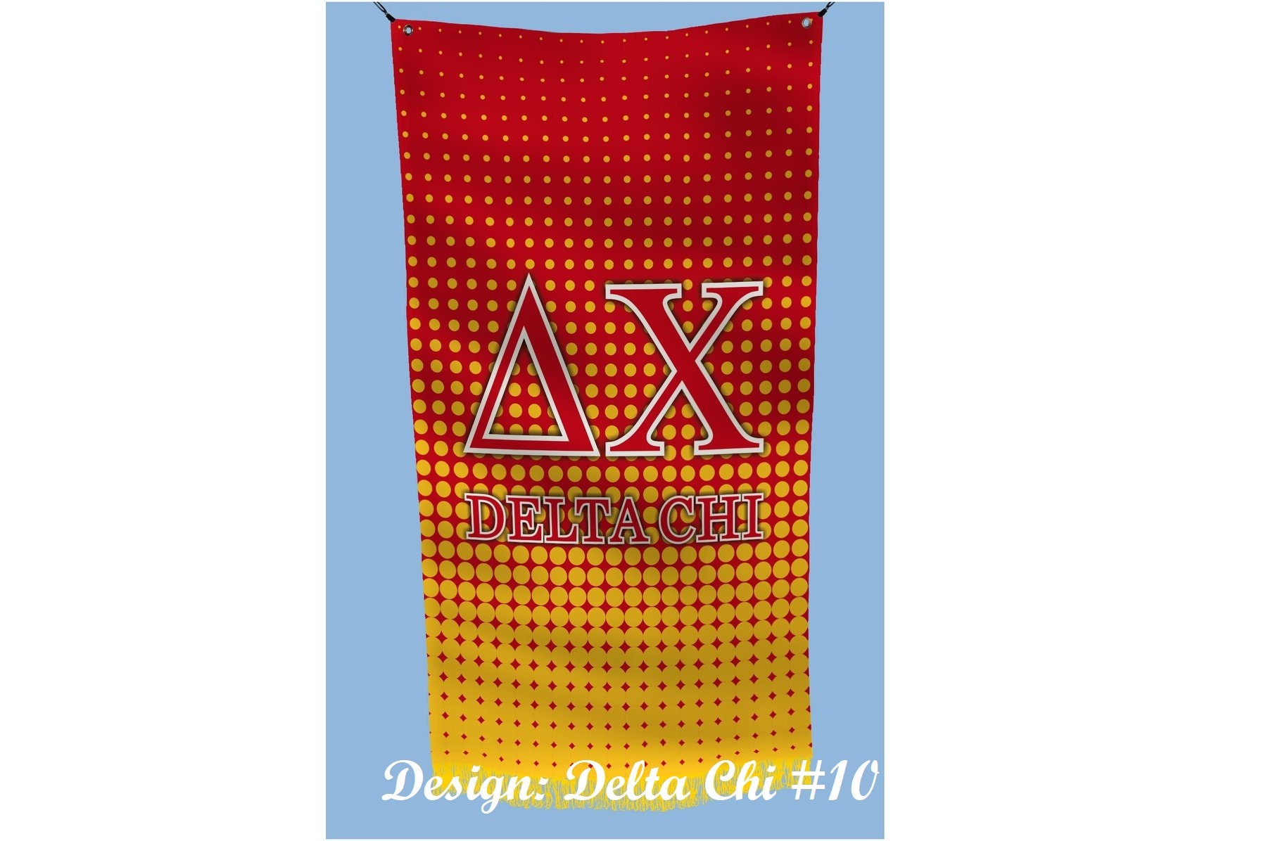 Delta Chi Officially Licensed Flag Banner - Etsy