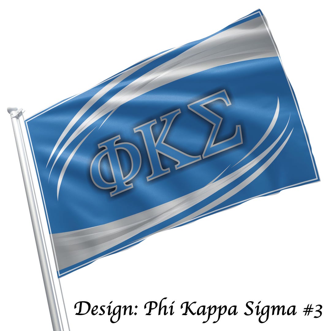 Phi Kappa Sigma Officially Licensed Flag Banner - Etsy