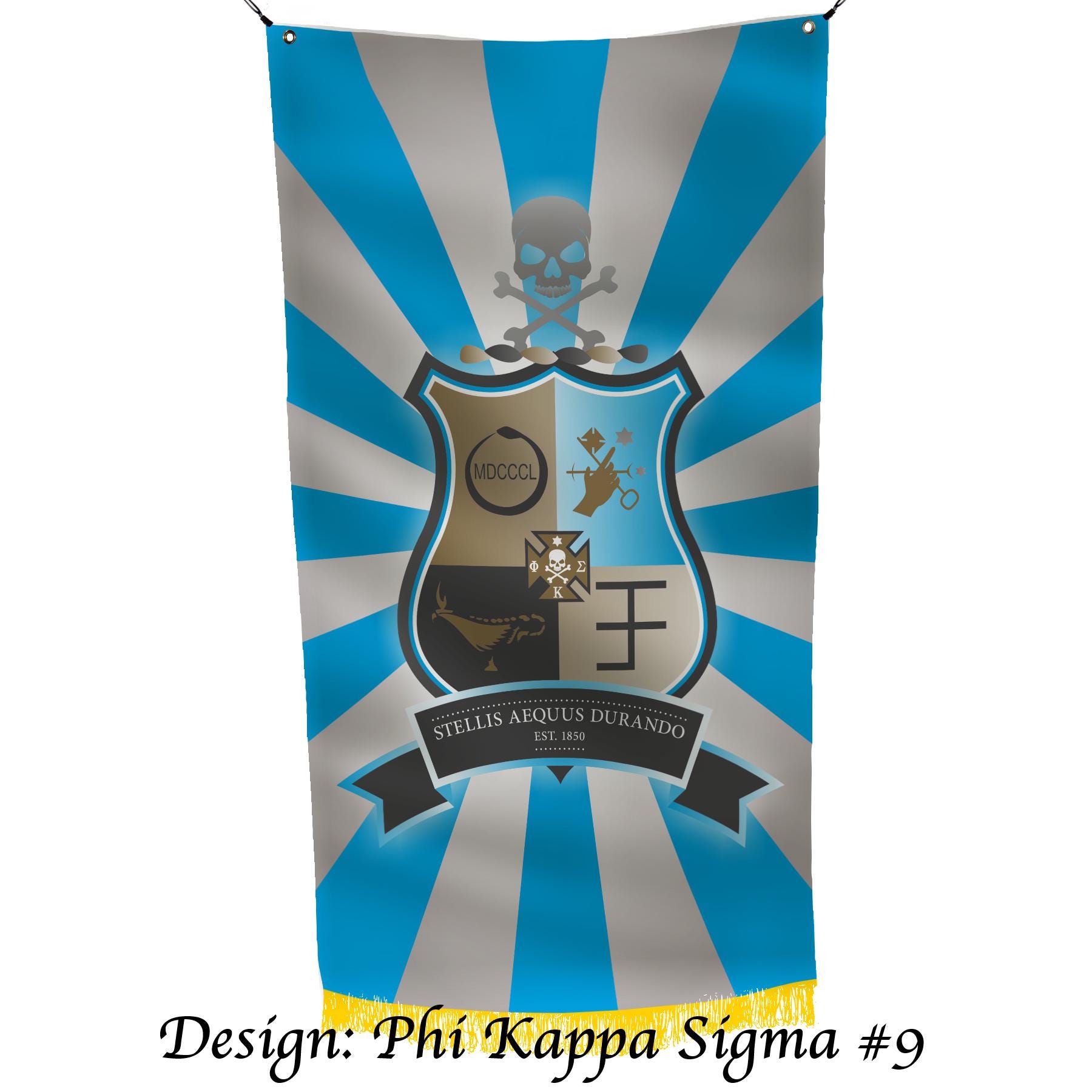 Phi Kappa Sigma Officially Licensed Flag Banner - Etsy