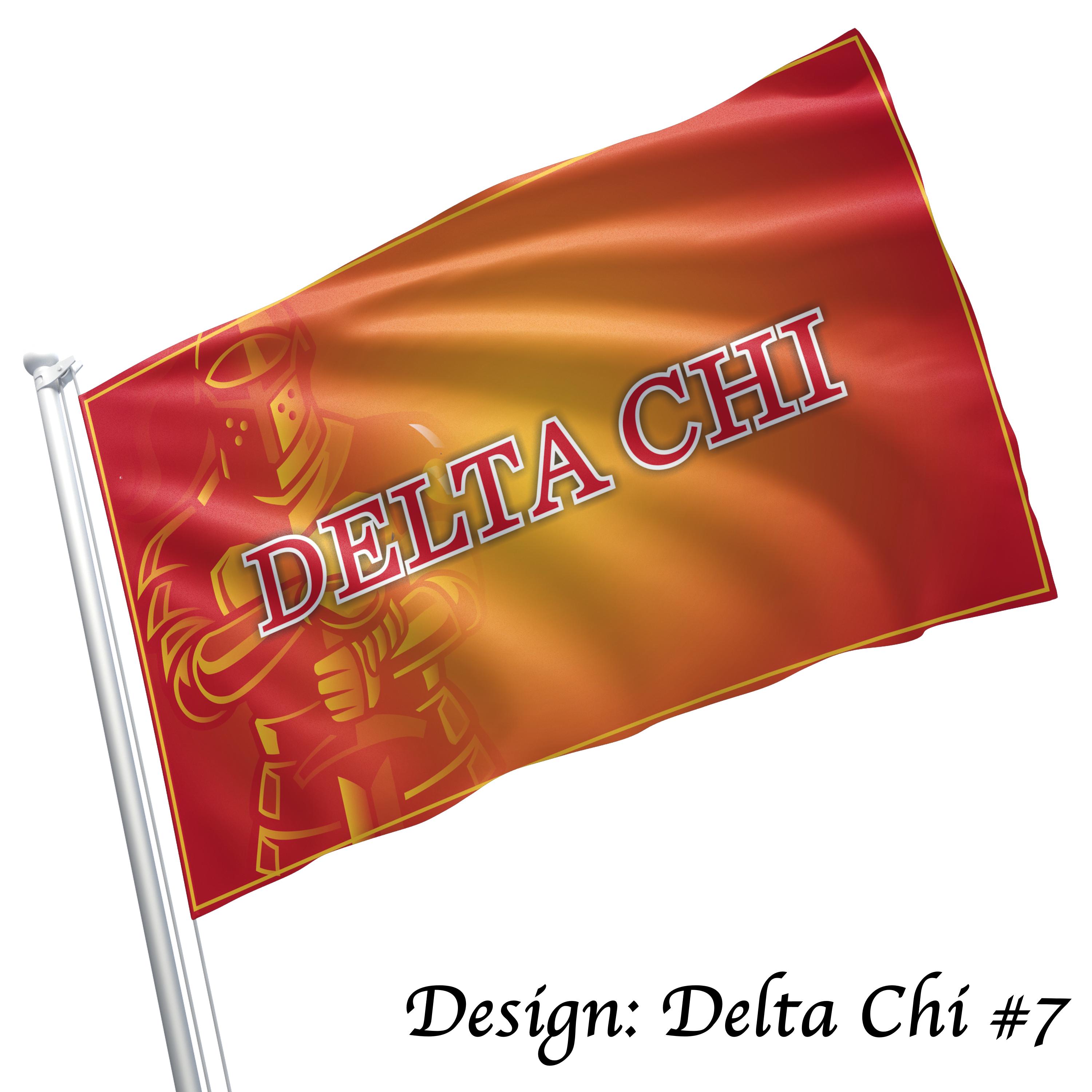 Delta Chi Officially Licensed Flag Banner - Etsy