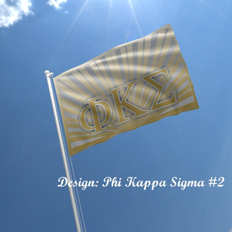 Phi Kappa Sigma Officially Licensed Flag Banner - Etsy