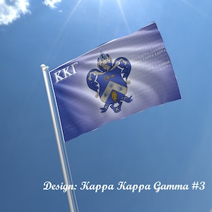 Kappa Kappa Gamma Officially Licensed Flag Banner - Etsy