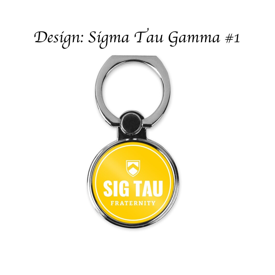 Sigma Tau Gamma Ring Stand Phone Holder (round) - Etsy