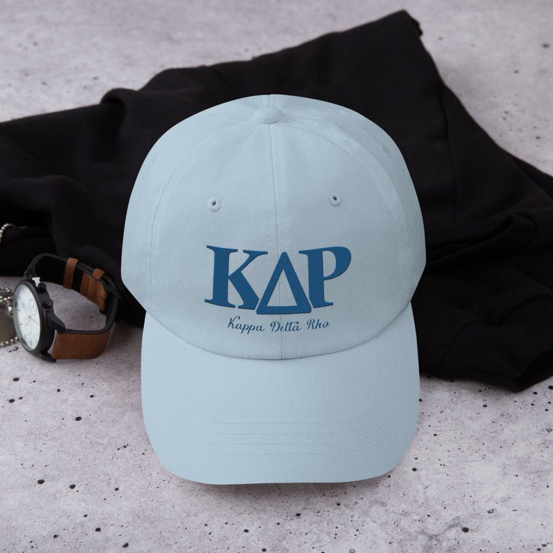 Kappa Delta Rho Classic Dad Hats - Etsy