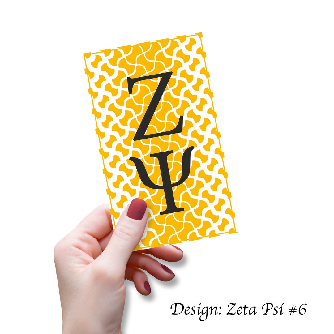 Zeta Psi Decal Sticker - Etsy