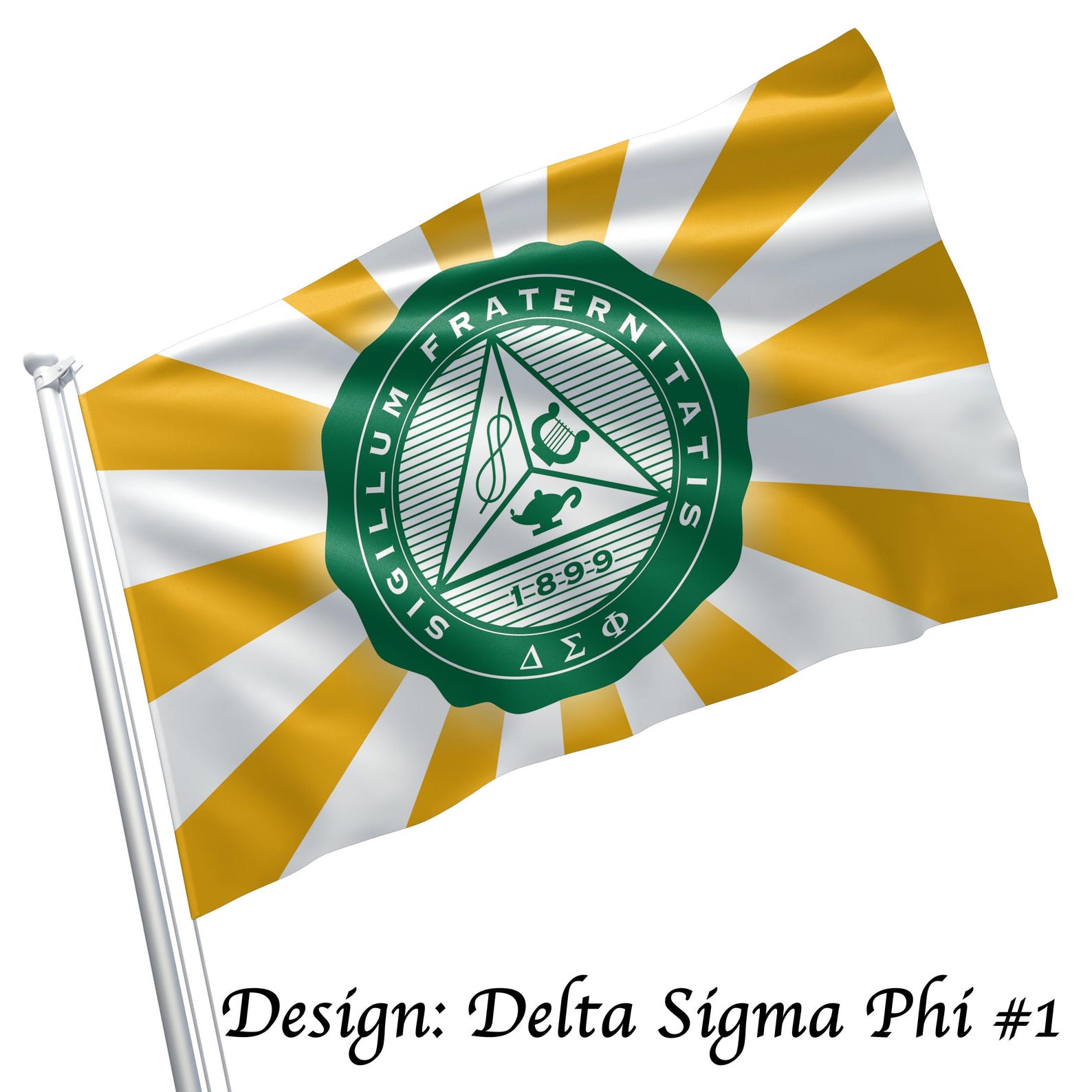 Delta Sigma Phi Officially Licensed Flag Banner - Etsy