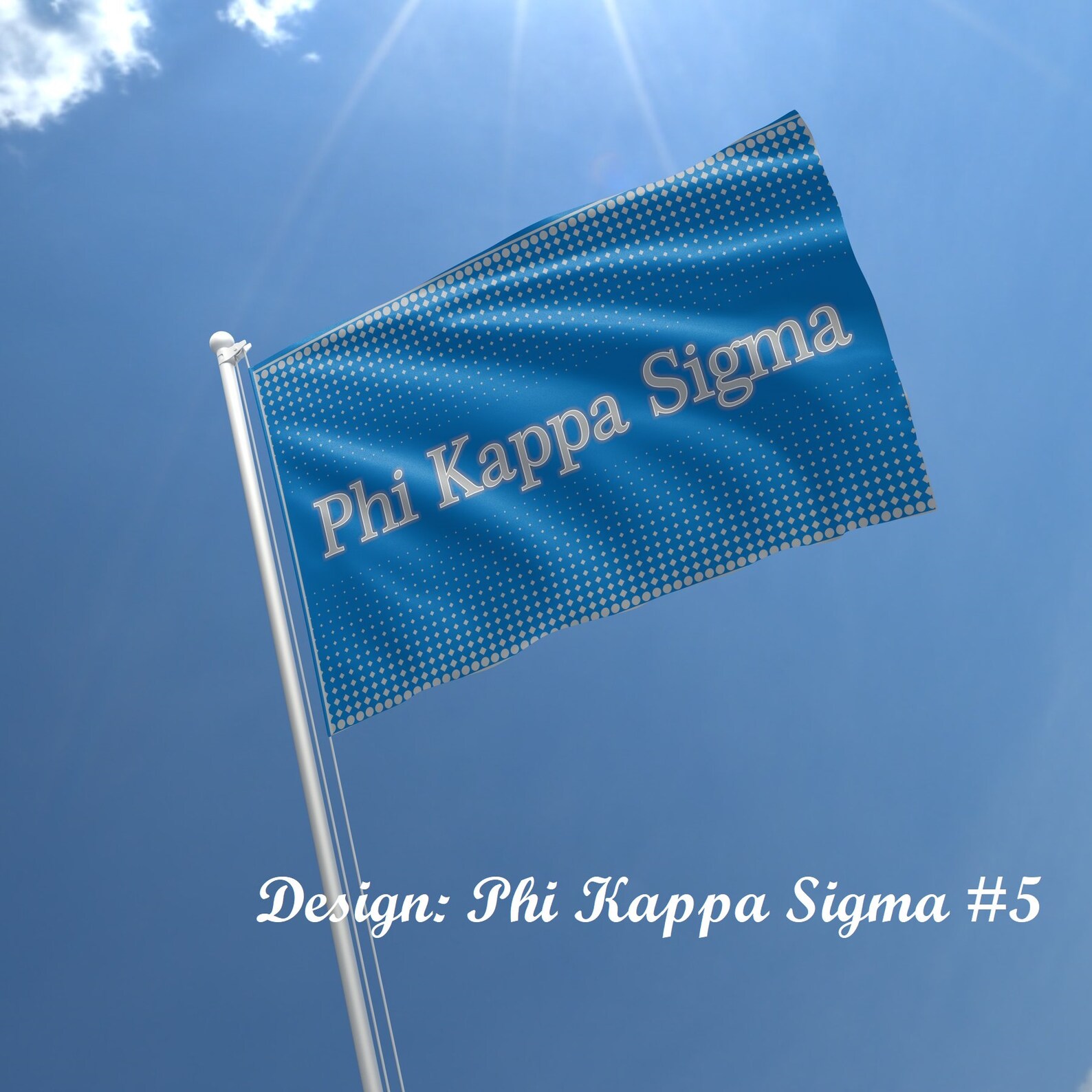 Phi Kappa Sigma Officially Licensed Flag Banner - Etsy