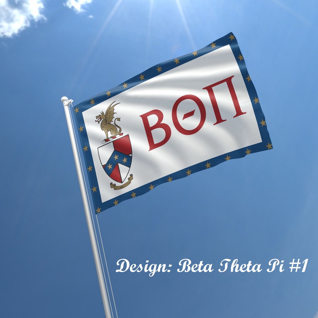 Beta Theta Pi Officially Licensed Flag Banner - Etsy