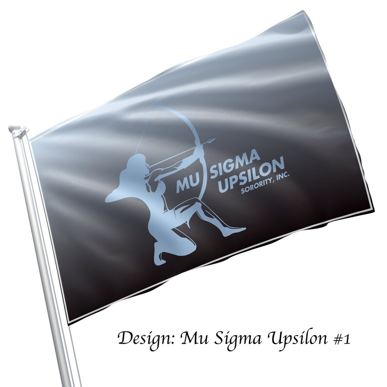 Mu Sigma Upsilon Officially Licensed Flag Banner - Etsy