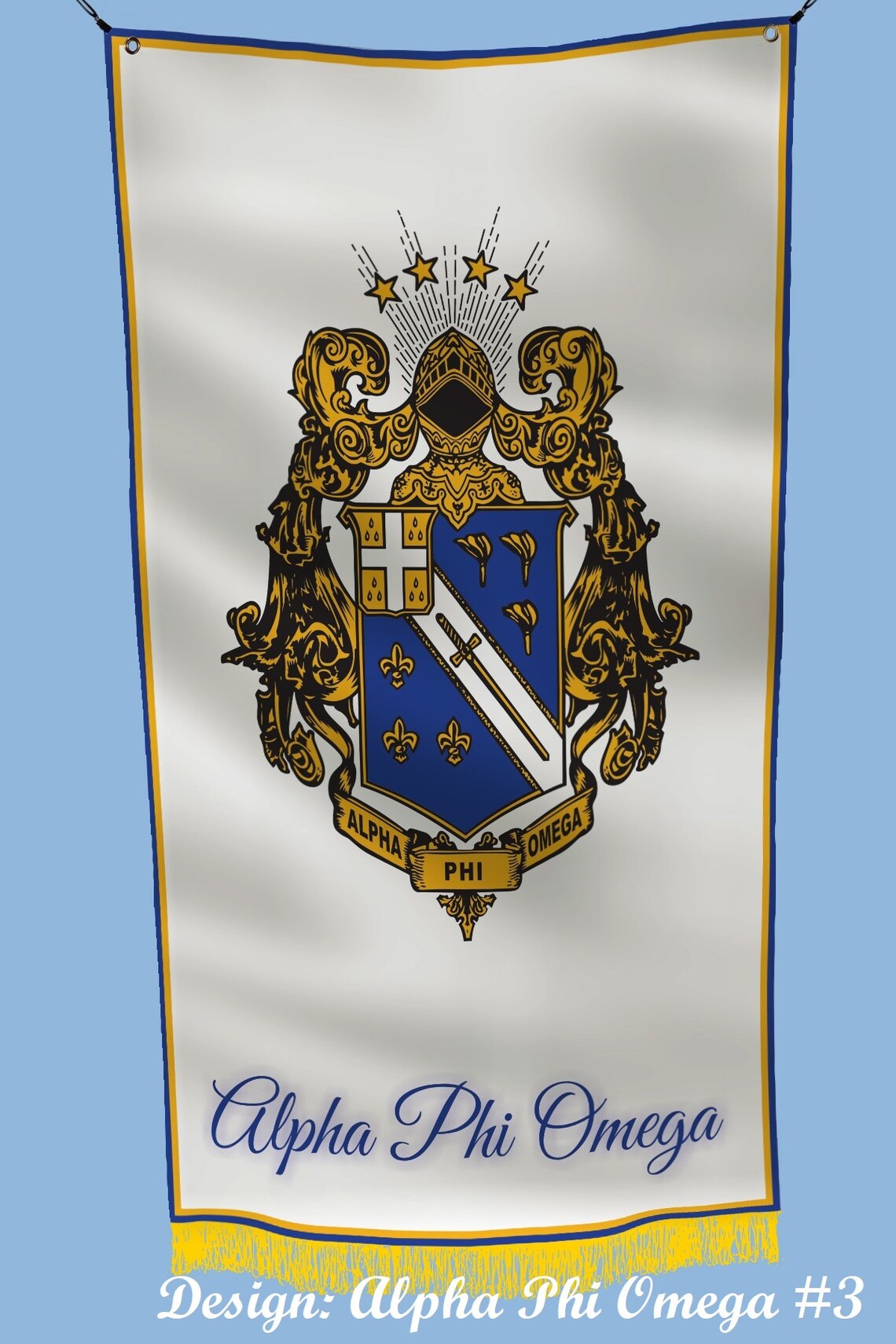 Alpha Phi Omega Officially Licensed Flag Banner | Etsy